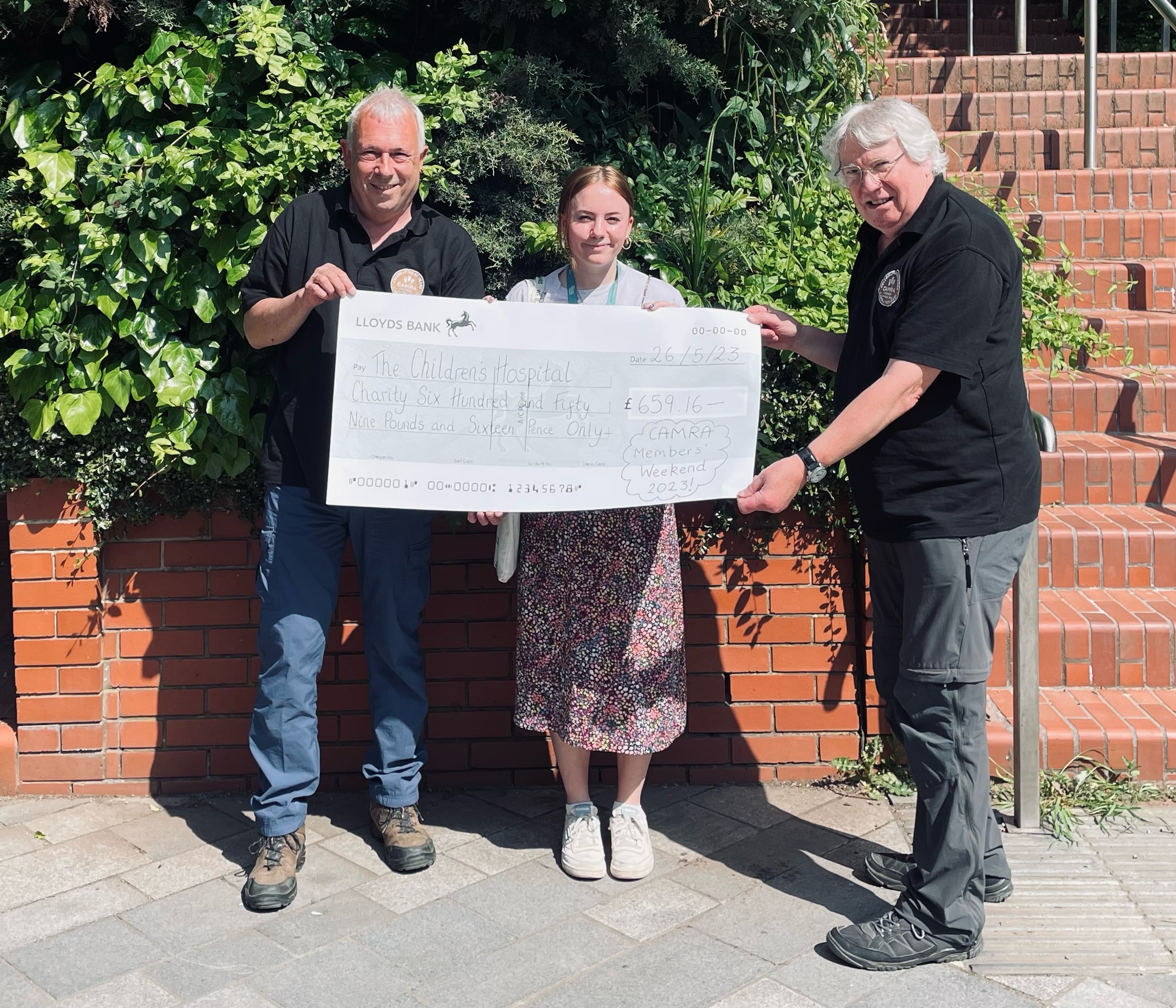 MW23 Charity Donation – CAMRA Sheffield & District